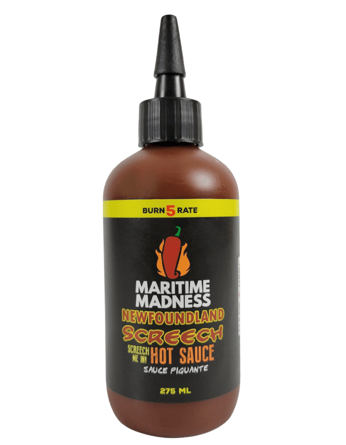 Maritime Madness NFLD Screech 'Screech Me In!' Hot Sauce | Lumberjack ...