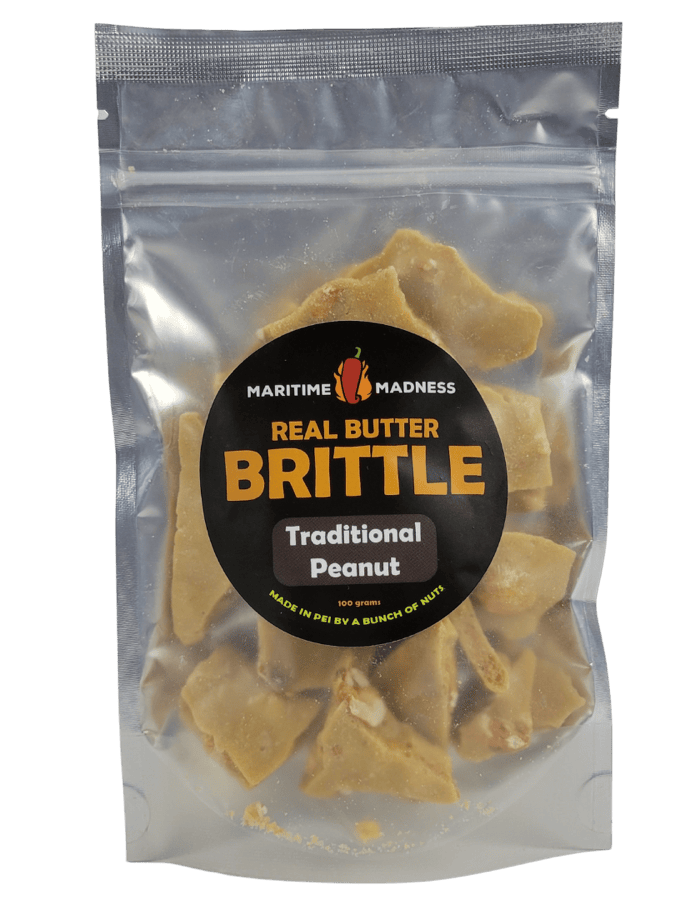 Maritime Madness Real Butter Brittle - Traditional Peanut Brittle | Lumberjack Distributor Canada