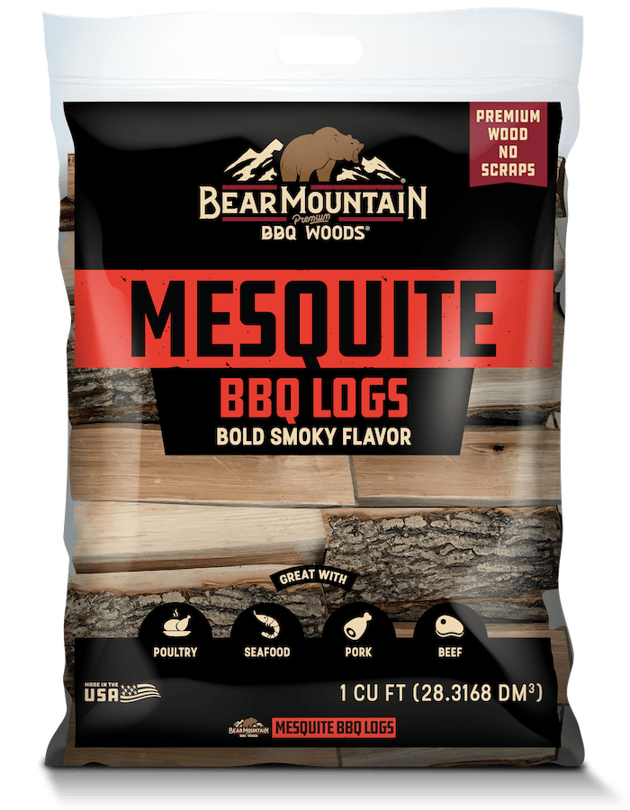 Bear Mountain Mesquite BBQ Logs | Lumberjack Distributor Canada